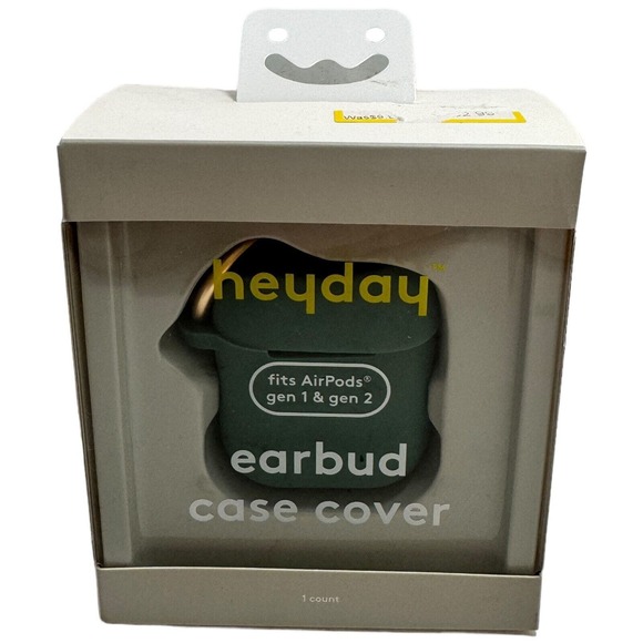 heyday | Headphones | Heyday Case For Airpods Gen Gen 2 Green Silicone ...